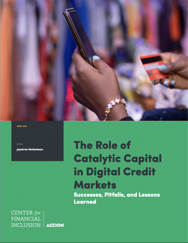 Research & Learning - Catalytic Capital Consortium